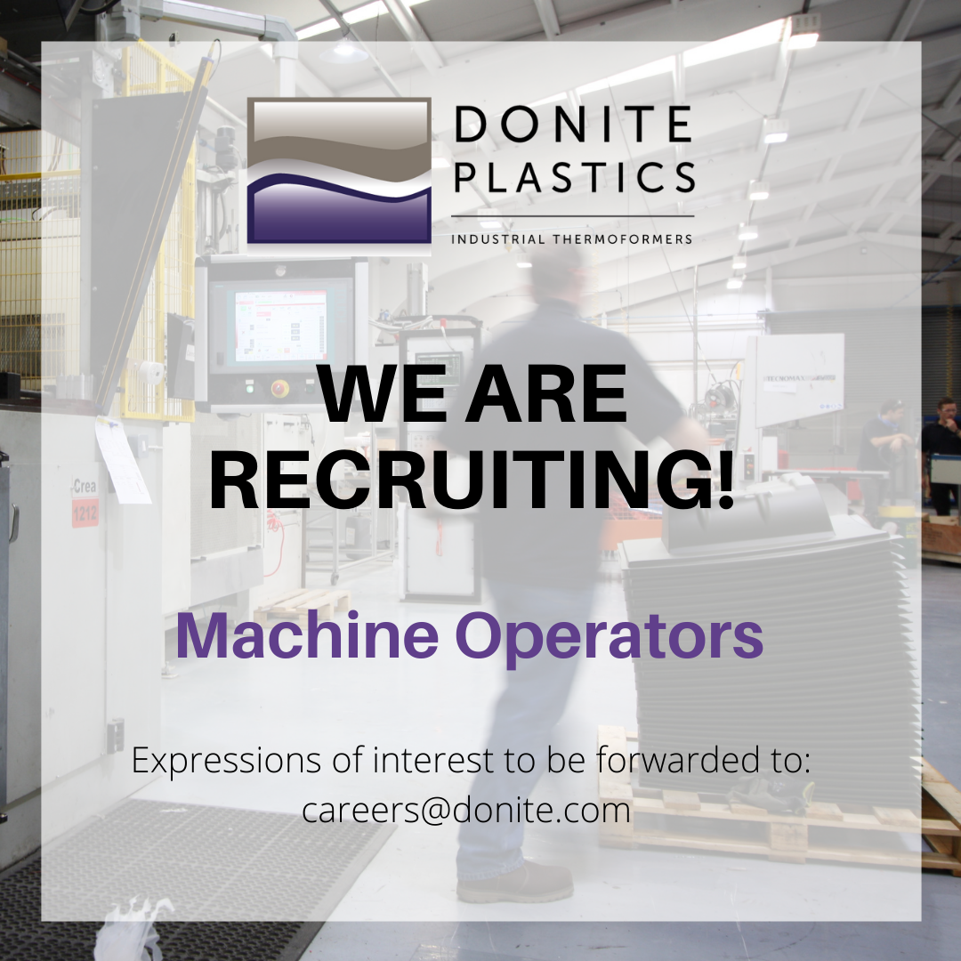 Vacancies for Machine Operators – Donite